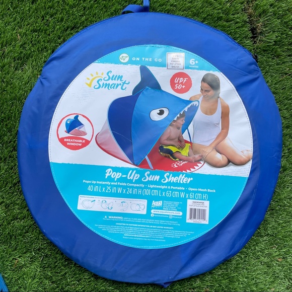 Sun Smart | Other | Sunsmart By Aqualeisure Sharkie Baby Sun Shelter ...